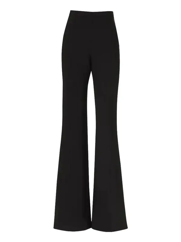 Costarellos Maree Tailored Crepe Trousers - Black