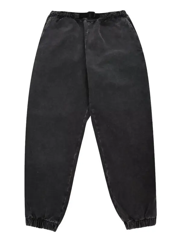 MAUNA KEA Canvas Track Pants - Black