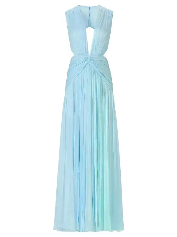 Costarellos Luccia Maxi Dress - Blue
