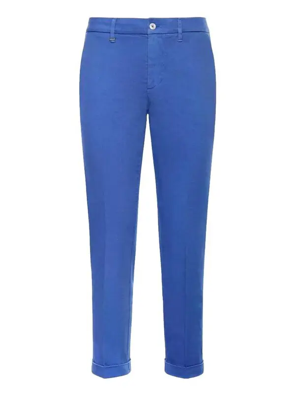 FAY Buttoned Trousers - Blue