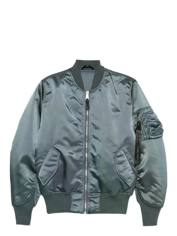 Alpha Industries Reversible Bomber Jacket - Blue
