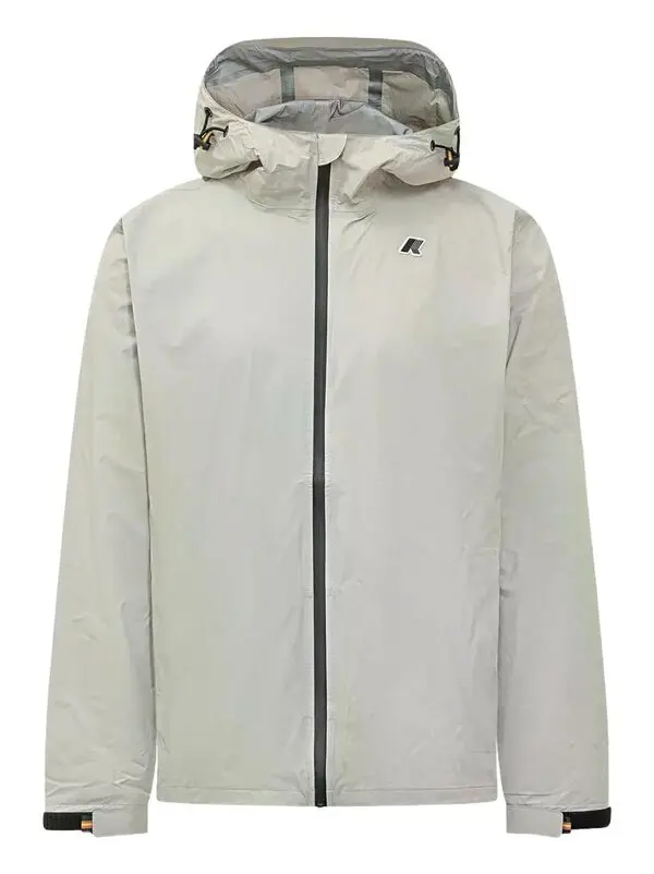 K-WAY Charmian Travel Hooded Jacket - Grey