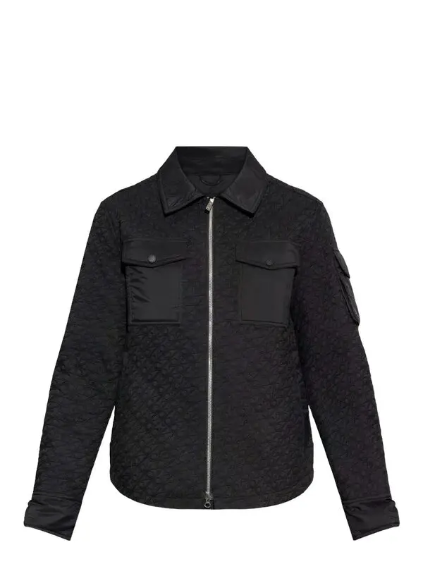 Moose Knuckles Quilted Pocket Jacket - Black