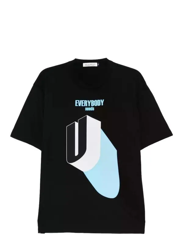 Undercover Graphic-print Crew Neck T-shirt - Black