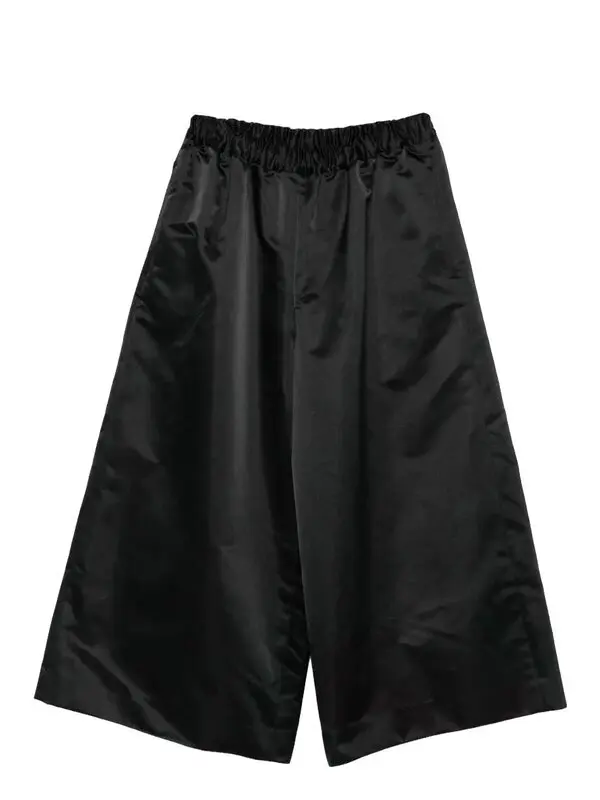 Comme Des Garçons Elasticated Palazzo Pants - Black