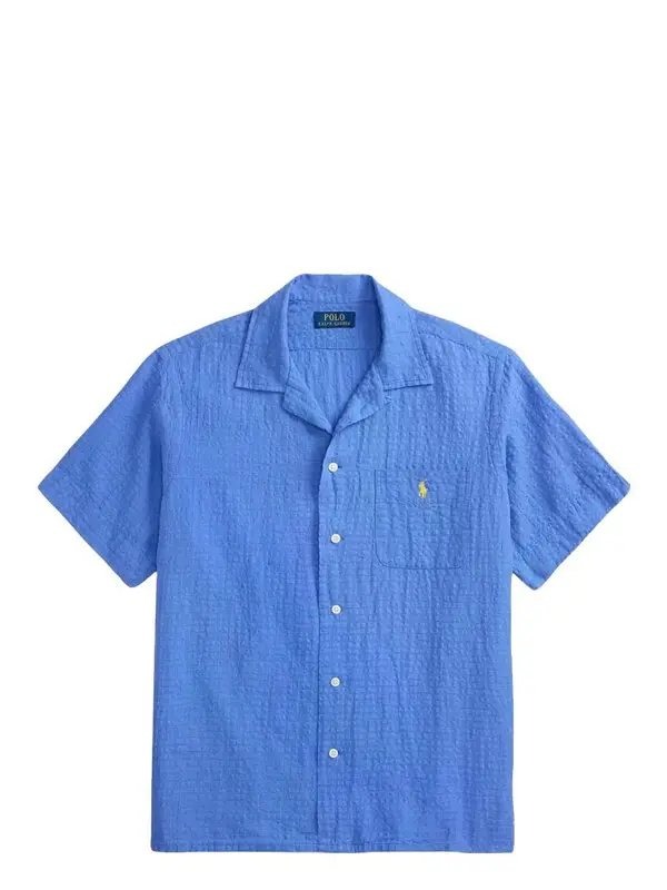 Polo Ralph Lauren Patch-pocket Shirt - Blue
