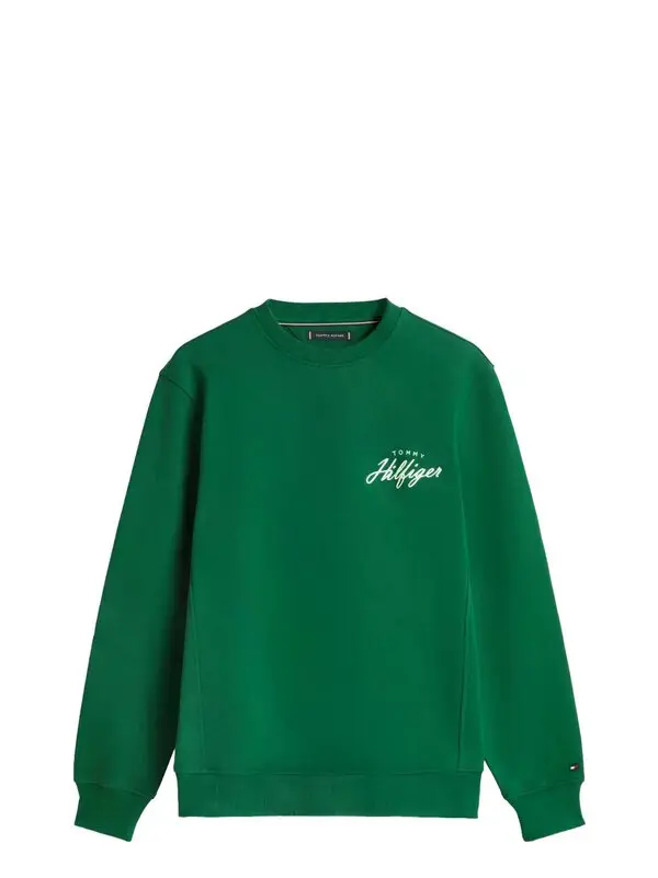 Tommy Hilfiger Logo Sweatshirt - Green