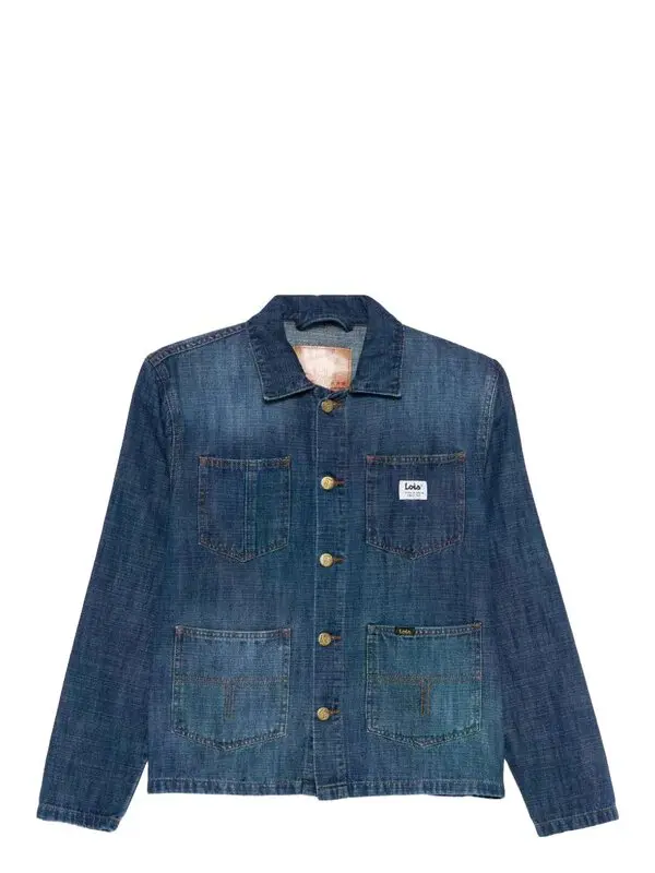 LOIS Gabriela Pocket Button Jacket - Blue