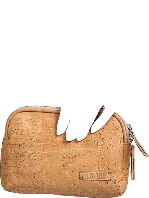 TIRADIA CORK Sidekick Pouch Bag - Natural Cork