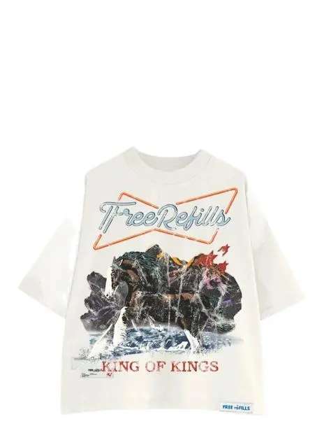 FREE REFILLS Kings Tee Shirt - White