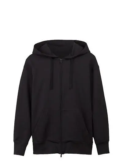 Adidas Y-3 Organic Cotton Terry Zip Hoodie - Black