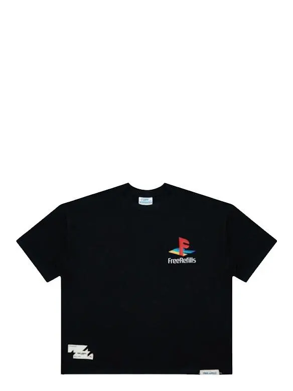 FREE REFILLS Ps Tee Shirt - Black