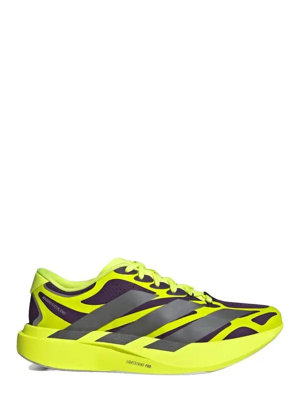Adidas Adizero Evo Sl Exo - Aurora Plum/iron Metallic/solar Yellow