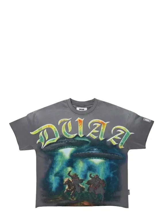 DUAA Cowboy Tee Shirt - Grey