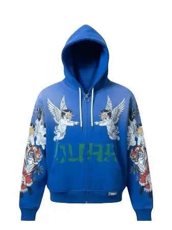 DUAA Garden Hoodie - Blue
