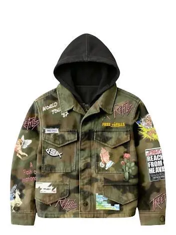 FREE REFILLS Flyod Jacket - Camo