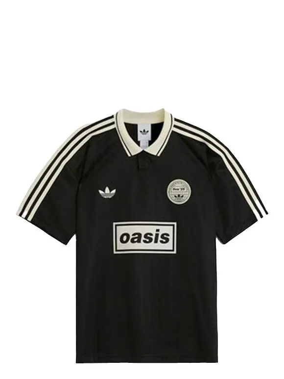 Adidas X Oasis Tour Jacquard Jersey Japan Exclusive - Black