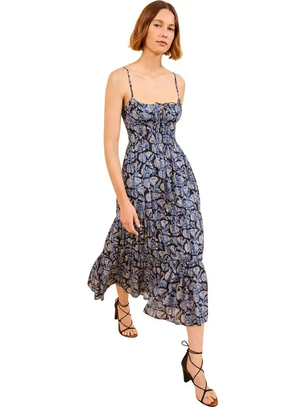 Ulla Johnson Aydin Cami Midi Dress - Zinnia
