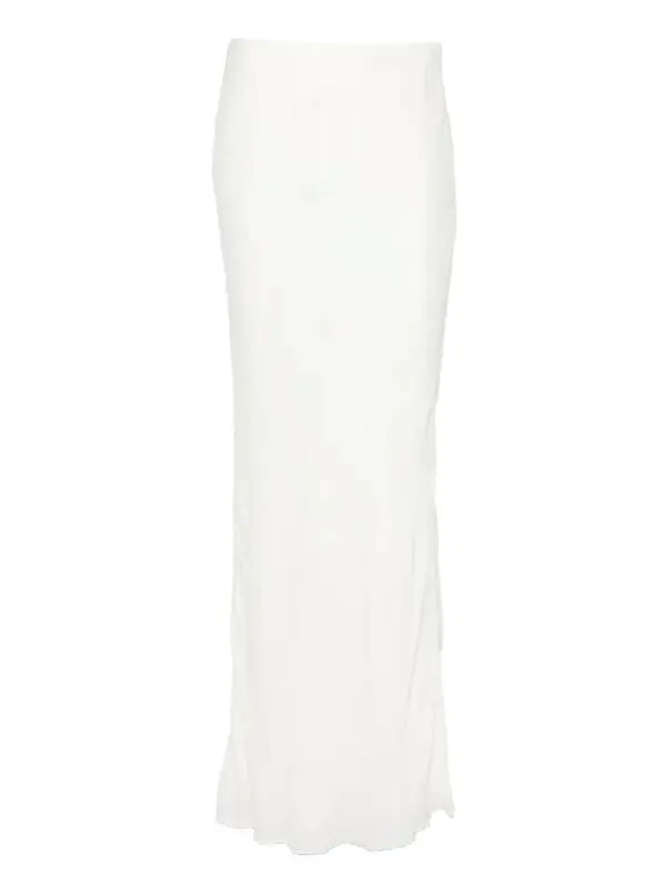 Cult Gaia Chantel Zip-fastening Maxi Skirt - Neutrals
