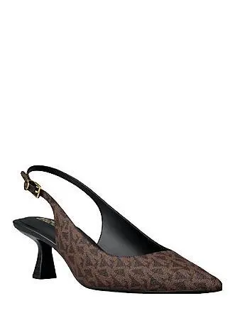 Michael Kors Amali Logo Pump - Brown