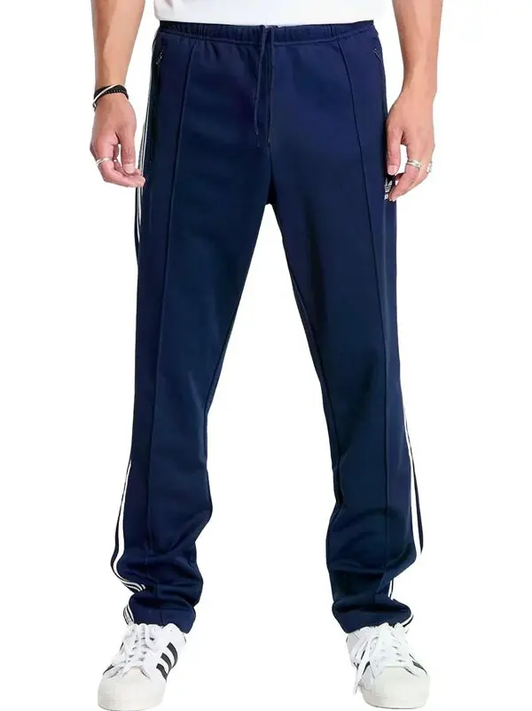 Adidas Side-stripes Track Pants - Blue