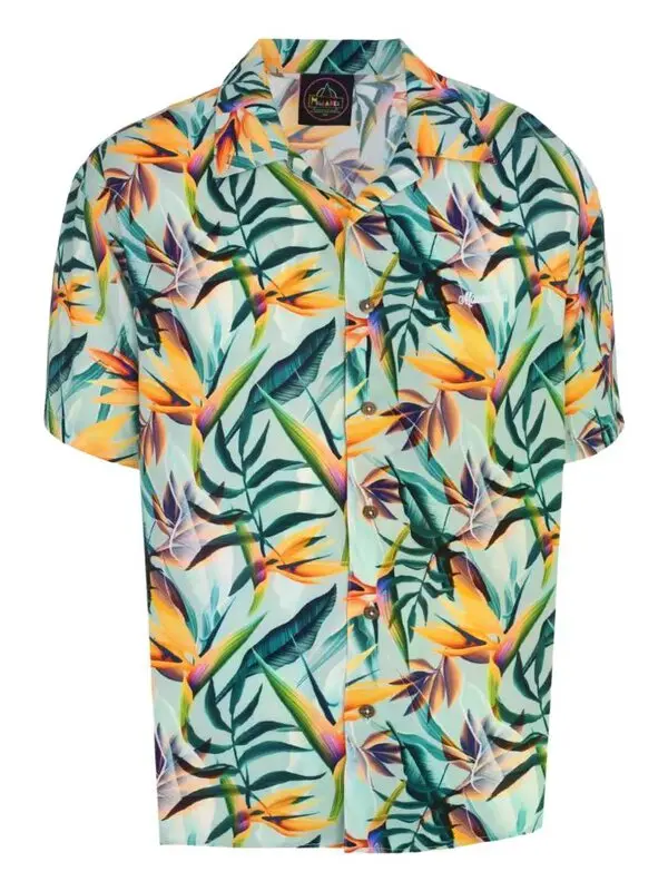 MAUNA KEA Printed Shirt - Green