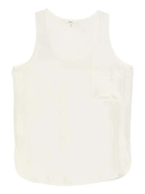 Barena Venezia Pocket Sleeveless Top - Neutrals