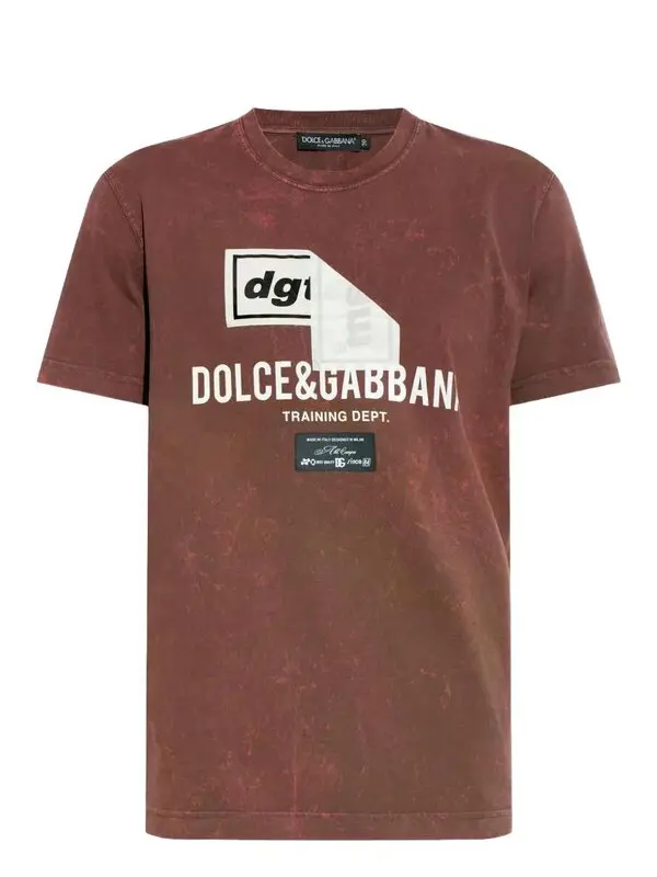 Dolce & Gabbana Logo-print T-shirt - Red