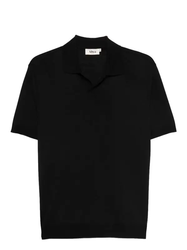 Altea V-neck T-shirt - Black