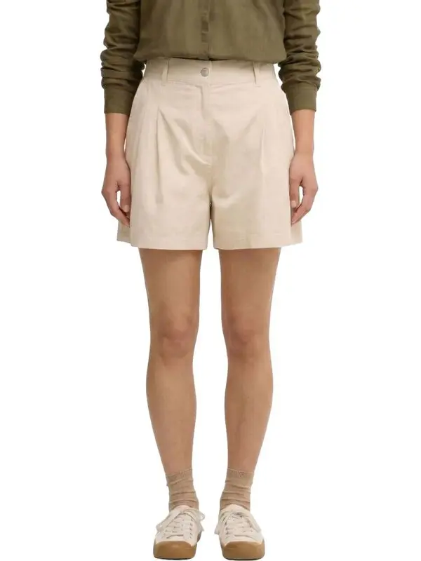 Barbour Cotton Shorts - Beige