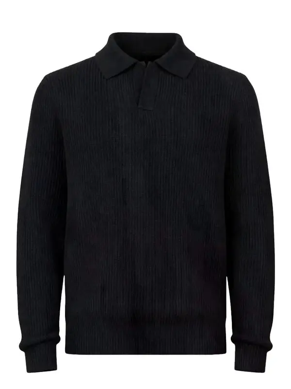 MC2 SAINT BARTH Ribbed Knit Sweater - Blue