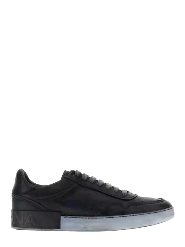 Dolce & Gabbana Leather Sneakers - Black