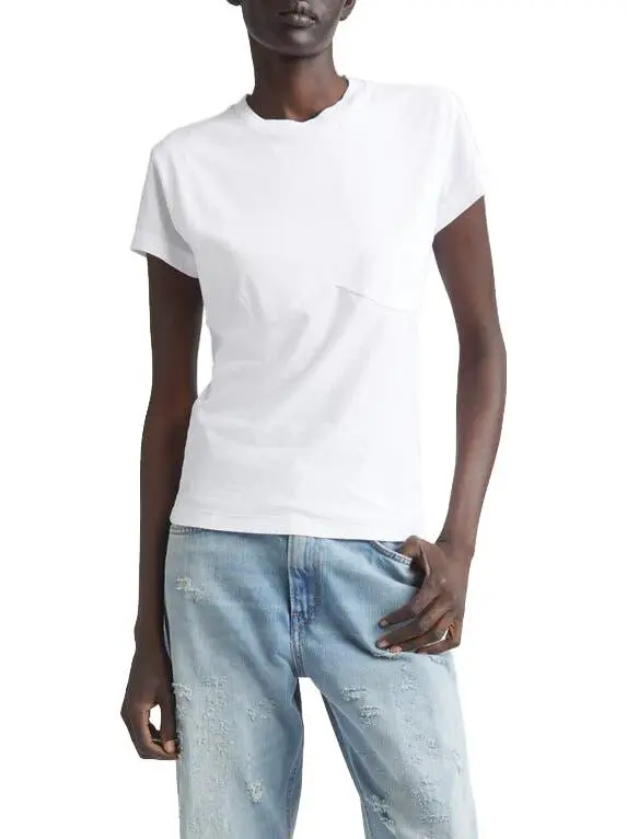 HAIKURE Albie Cotton T-shirt - Optical White