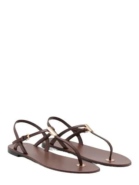 Mango Ankle Strap Sandal - Leather