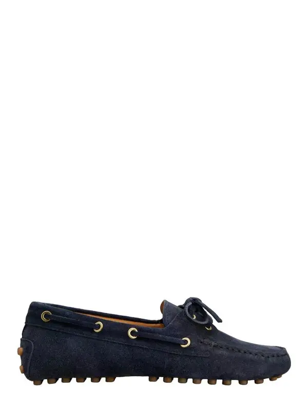 TOD'S Lace-up Gommino Loafers - Blue