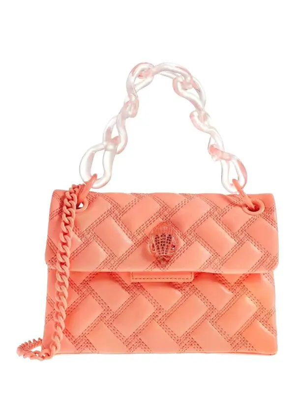 Kurt Geiger Quilted Tote Bag - Orange
