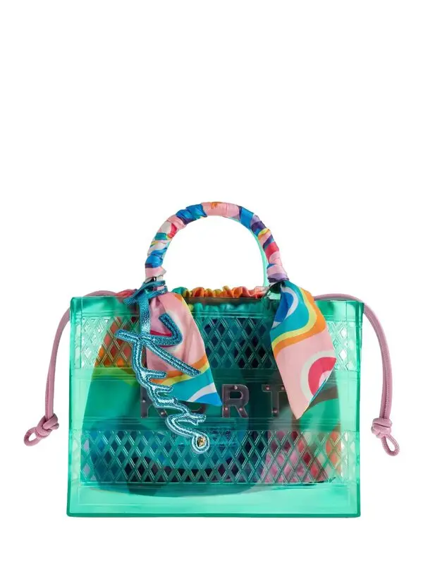 Kurt Geiger Logo-embossed Tote Bag - Green