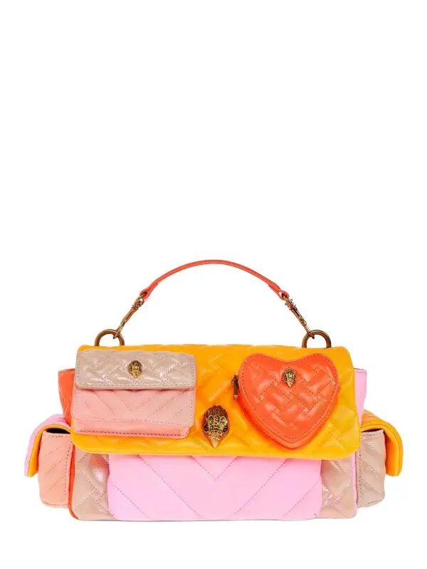 Kurt Geiger Kensington Multipocket Shoulder Bag - Pink