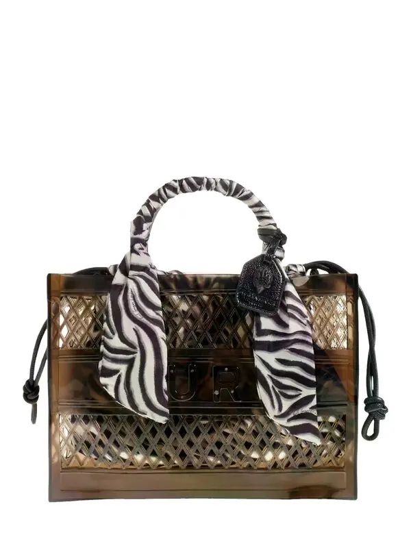 Kurt Geiger Zebra-print Tote Bag - Brown
