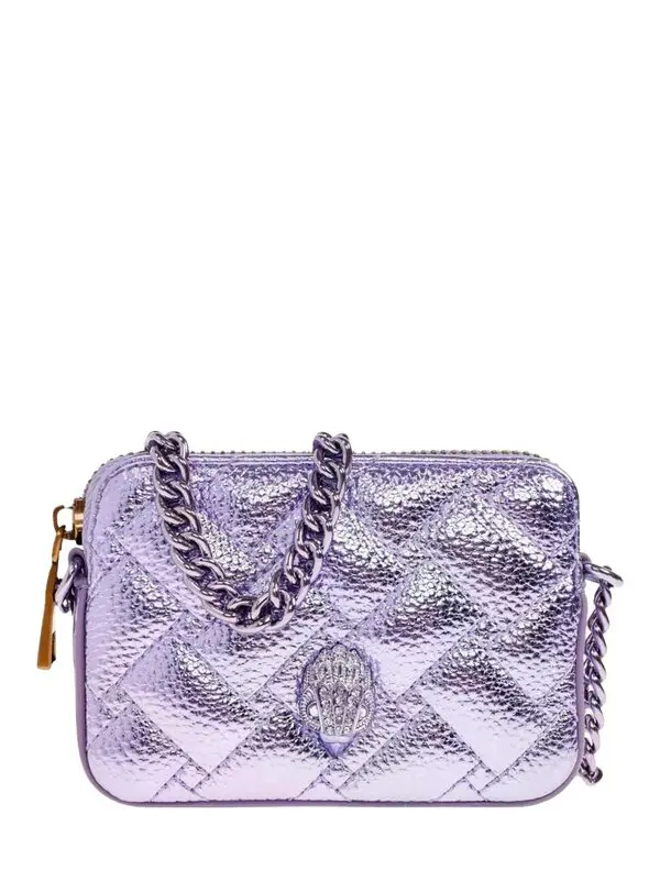 Kurt Geiger Quilted Mini Bag - Purple
