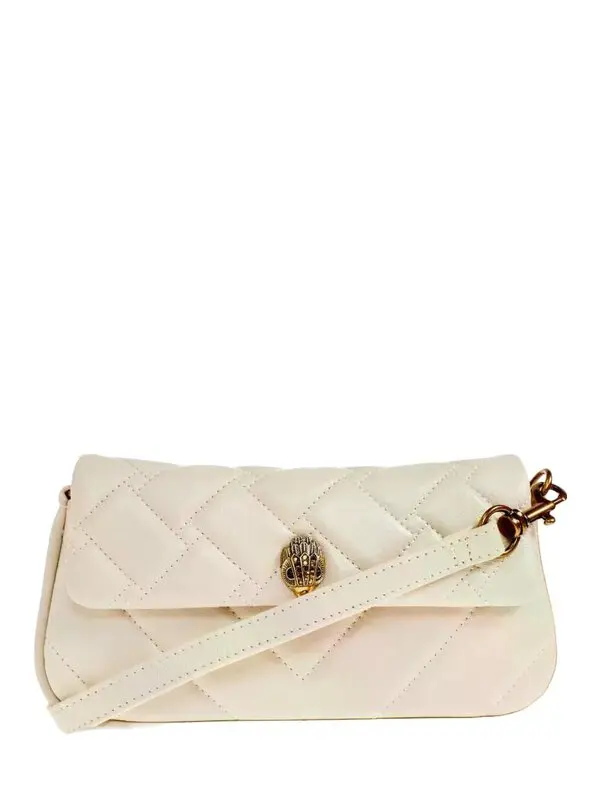 Kurt Geiger Quilted Leather Mini Bag - Neutrals