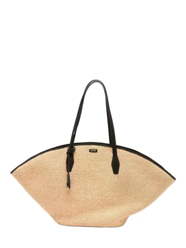 BOSS Numah Woven Tote Bag - Neutrals