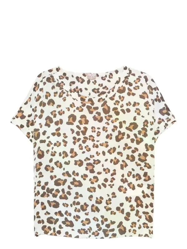 Marella Leopard-print Blouse - Neutrals