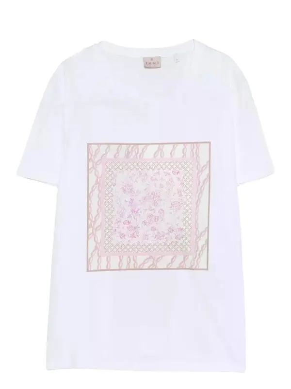 Marella Floral-print T-shirt - White