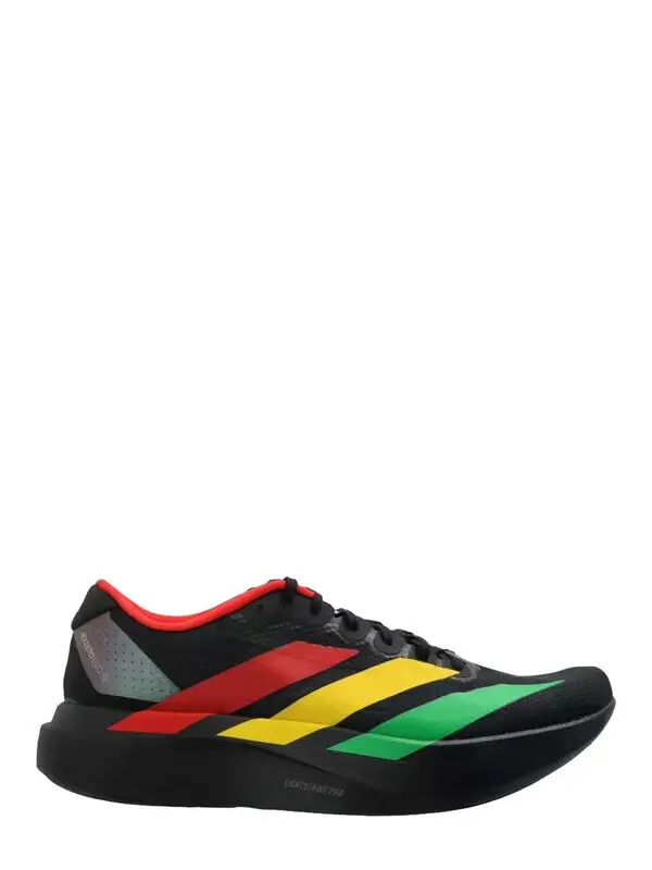 Adidas X Bob Marley Adizero Evo Sl Jamaica 26 Striped Sneakers - Black