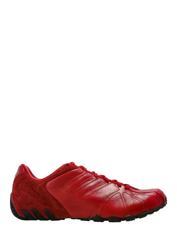 Adidas Ghost Sprint Panelled Lace-up Sneakers - Red