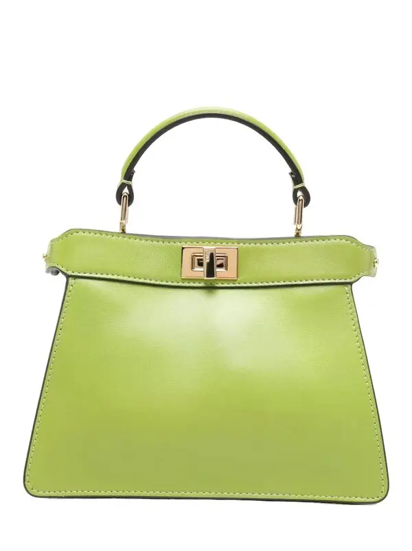 Fendi Peekaboo Iseeu Lock Tote Bag - Green