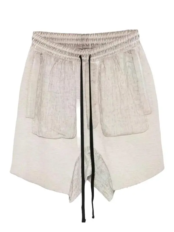 THOM KROM Drop-crotch Shorts - Neutrals