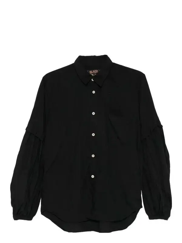 Comme Des Garçons Button Shirt - Black