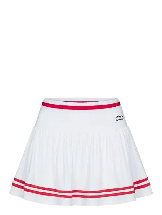 PB5STAR Heritage Skirt - White-cherry